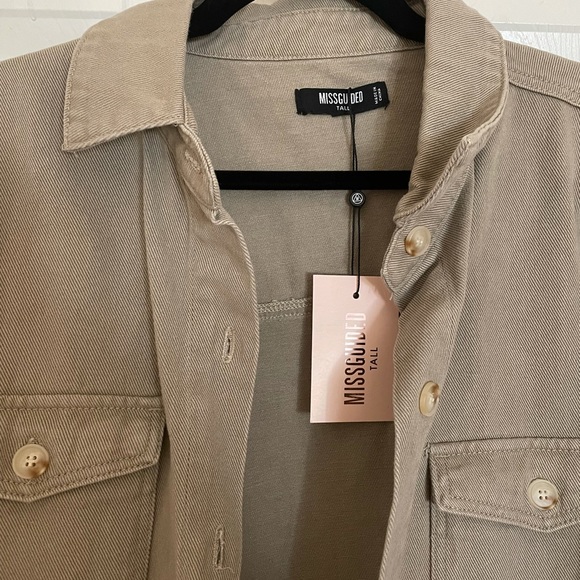 Missguided | Jackets & Coats | Missguided Oversized Jacket Us | Poshmark